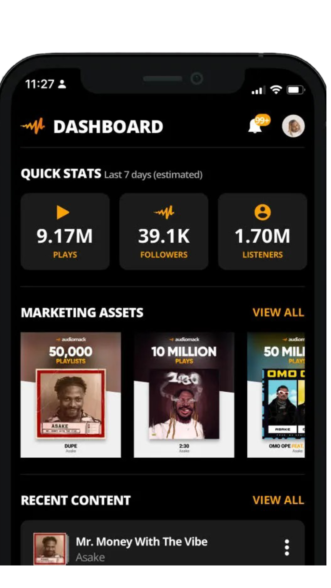 Ampily - Audiomack Playlists, Real Listeners